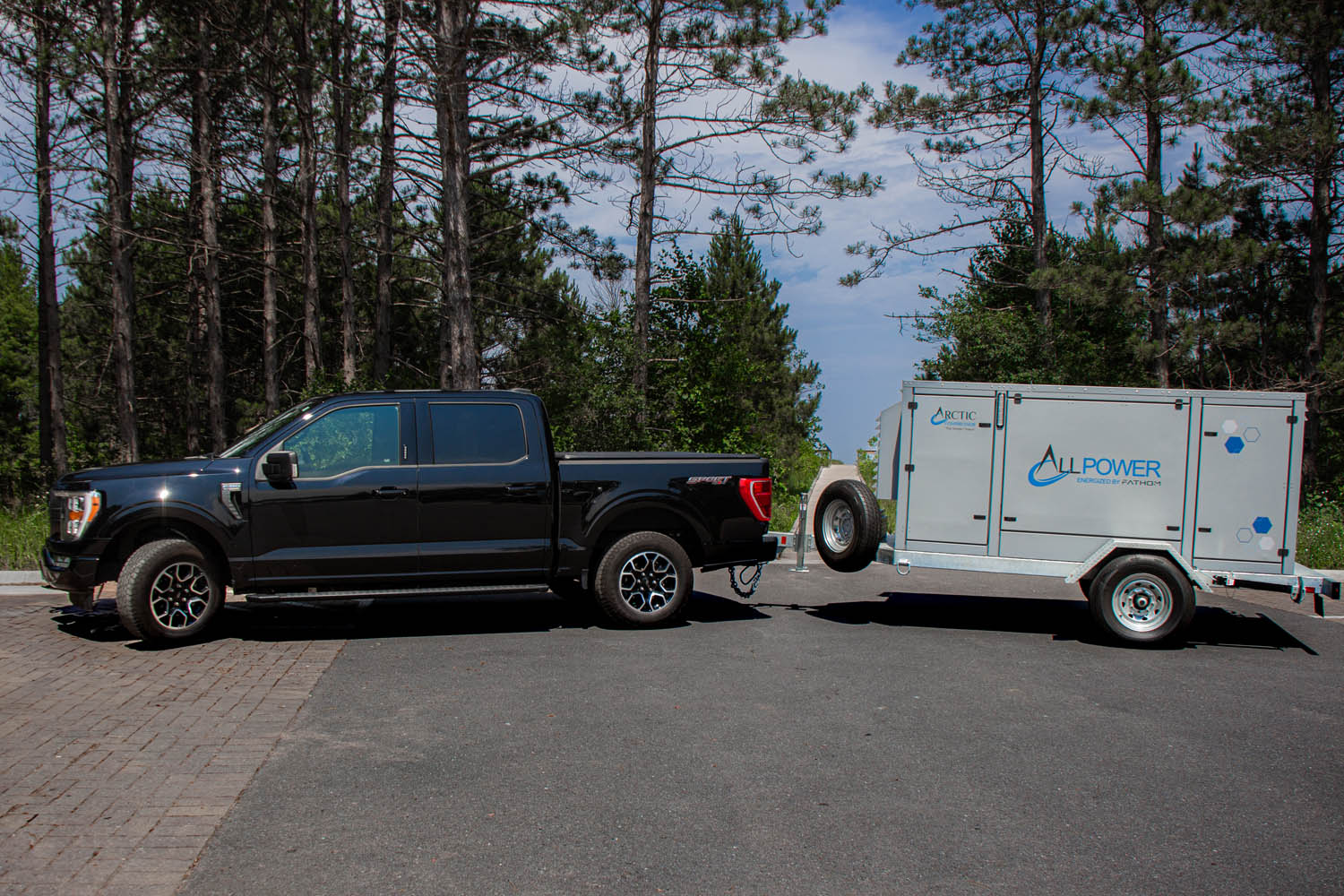 ALL POWER Mobile Air Trailer - Arctic Compressor